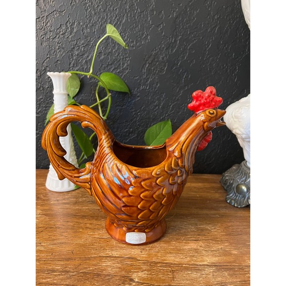 Haeger | Dining | Vintage Haeger Pottery Glazed Ceramic Chicken ...